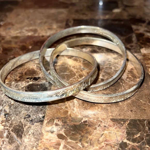 Tiffany & Co. | Jewelry | Tiffany And Co Triple Bangle | Poshmark